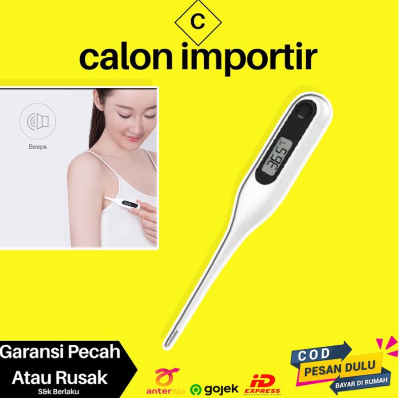 Thermometer Alat Ukur Suhu Tubuh Xiaomi Digital Termometer Bayi Medis ...