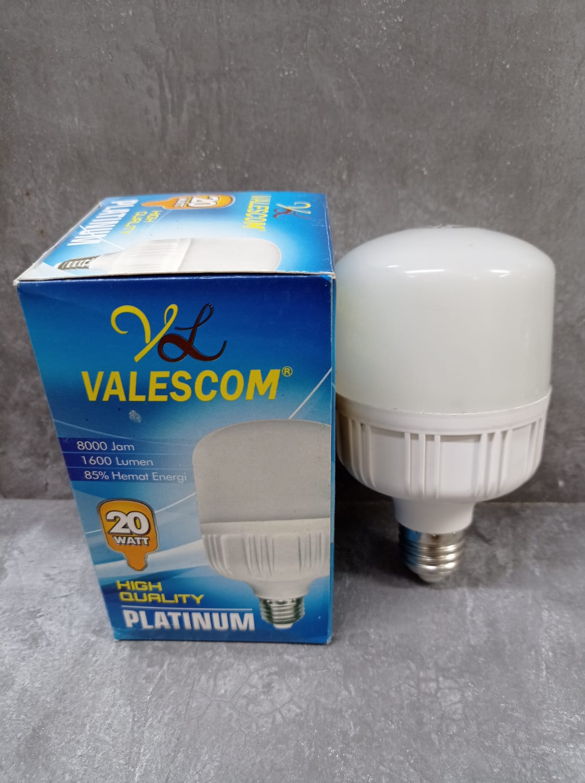 LAMPU BULB 20 WATT - VALESCOM - PUTIH | Lazada Indonesia