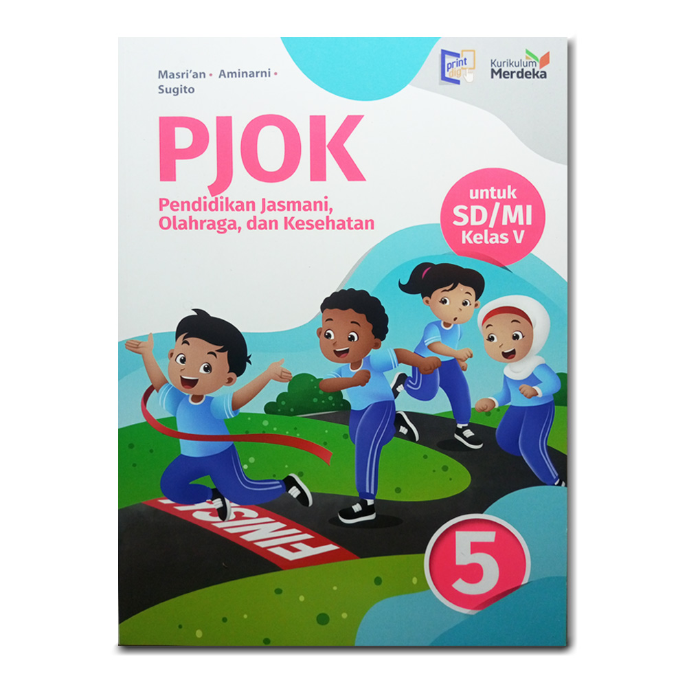 Buku PJOK Penjas Kelas 5 SD Kurikulum Merdeka Masrian | Lazada Indonesia