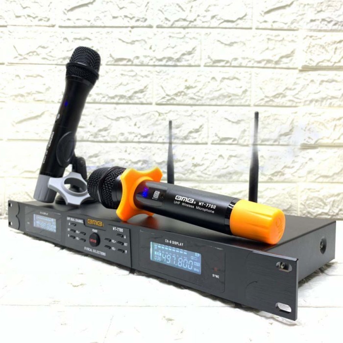 MIC WIRELESS BMB WT 7700 / WT7700 MICROPHONE WIRELESS ORIGINAL BMB ...