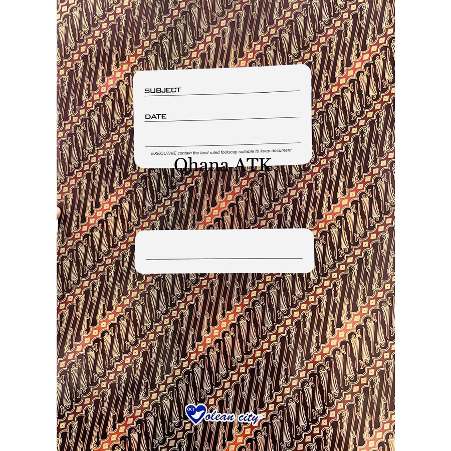 [ 1biji ] map Batik stop map Batik Folio | Lazada Indonesia