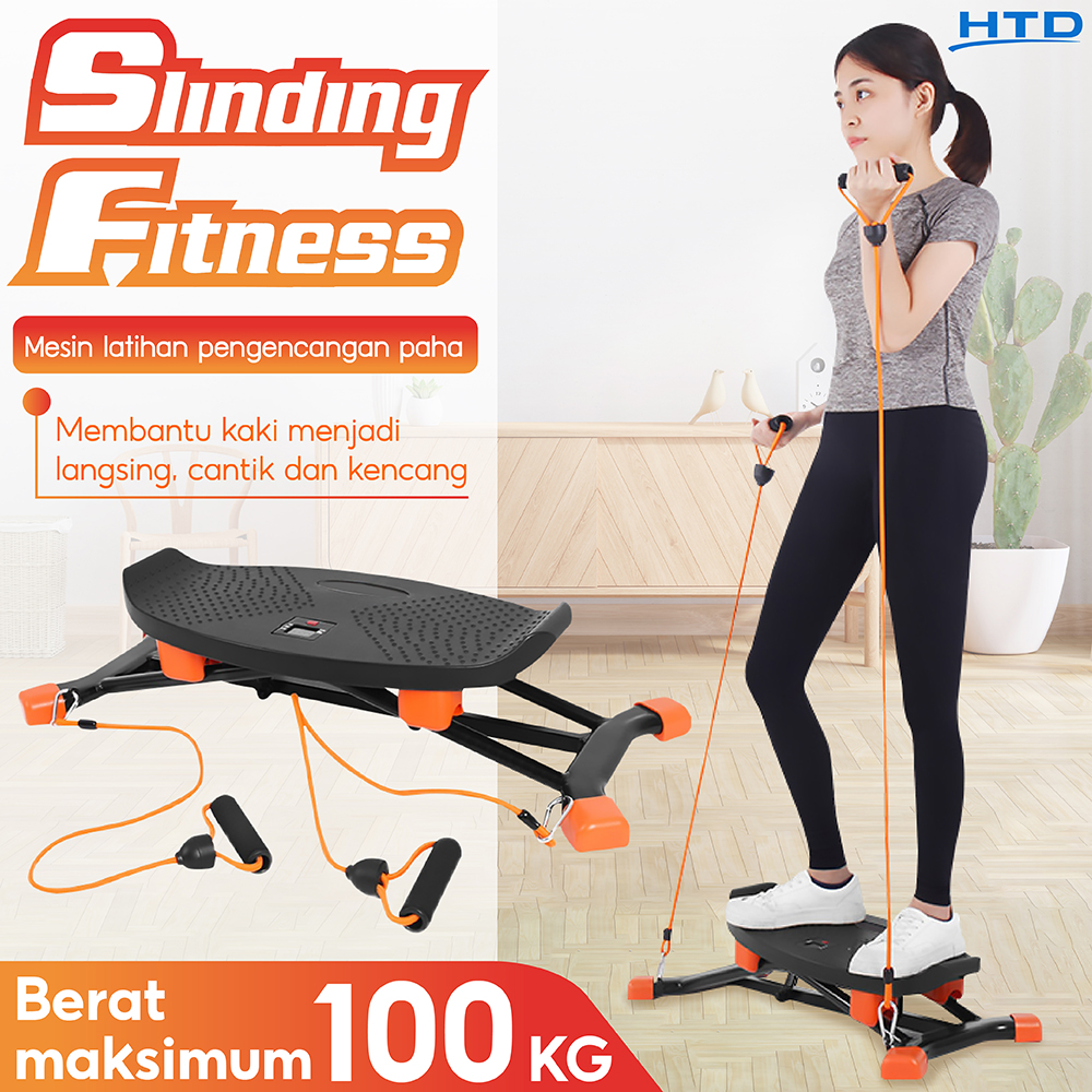 HTD Sport Sliding Fitnes Climber Stepper Machine Waist Twisting Slider ...