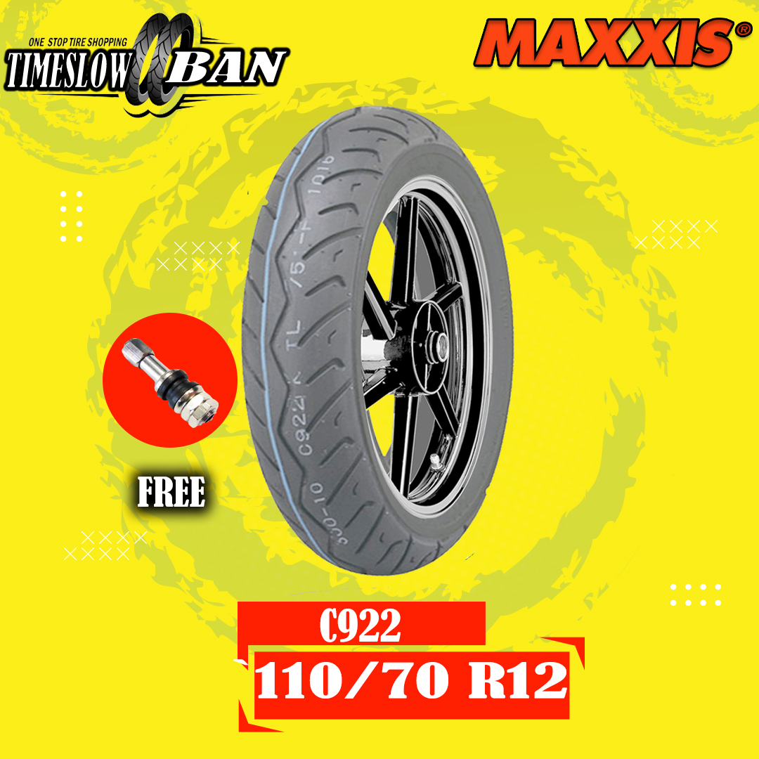 Ban Motor IMPOR - VESPA MATIC // MAXXIS C922 110/70 Ring 12 Tubeless ...