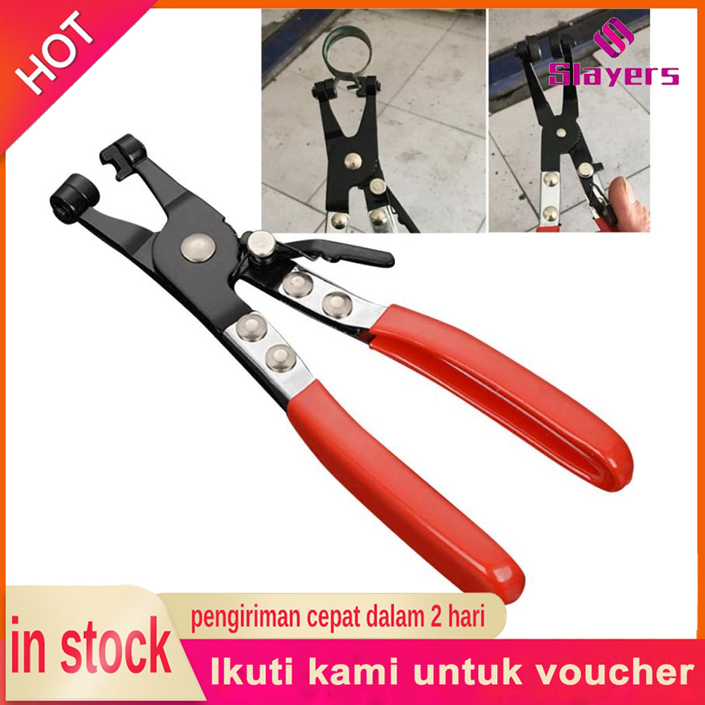 Car Leher Lurus Mobil Pipa Air Klip Pliers Penjepit Selang Tang ...