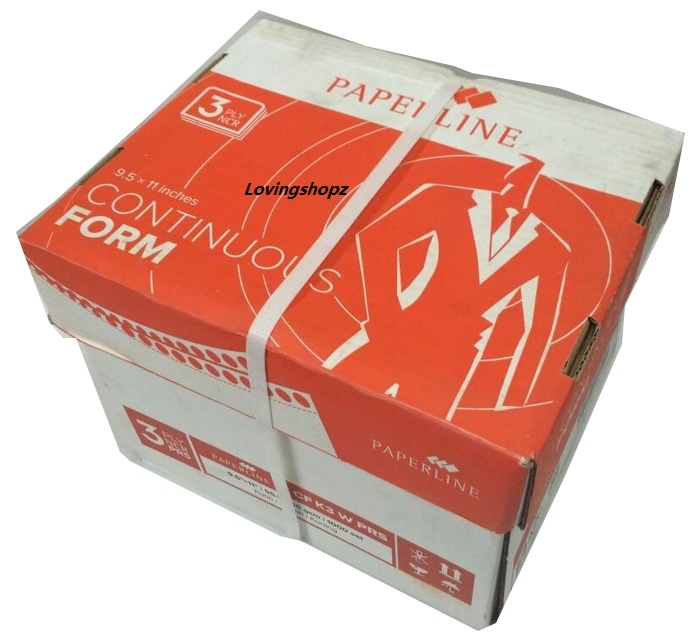 Continuos Form PaperLine Rangkap 3 Bagi 2 PRS, Continuos Form Merk ...