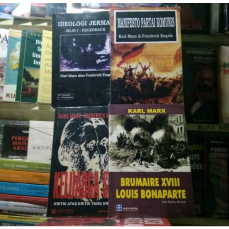 paket 4 buku lengkap KARL MARX | Lazada Indonesia