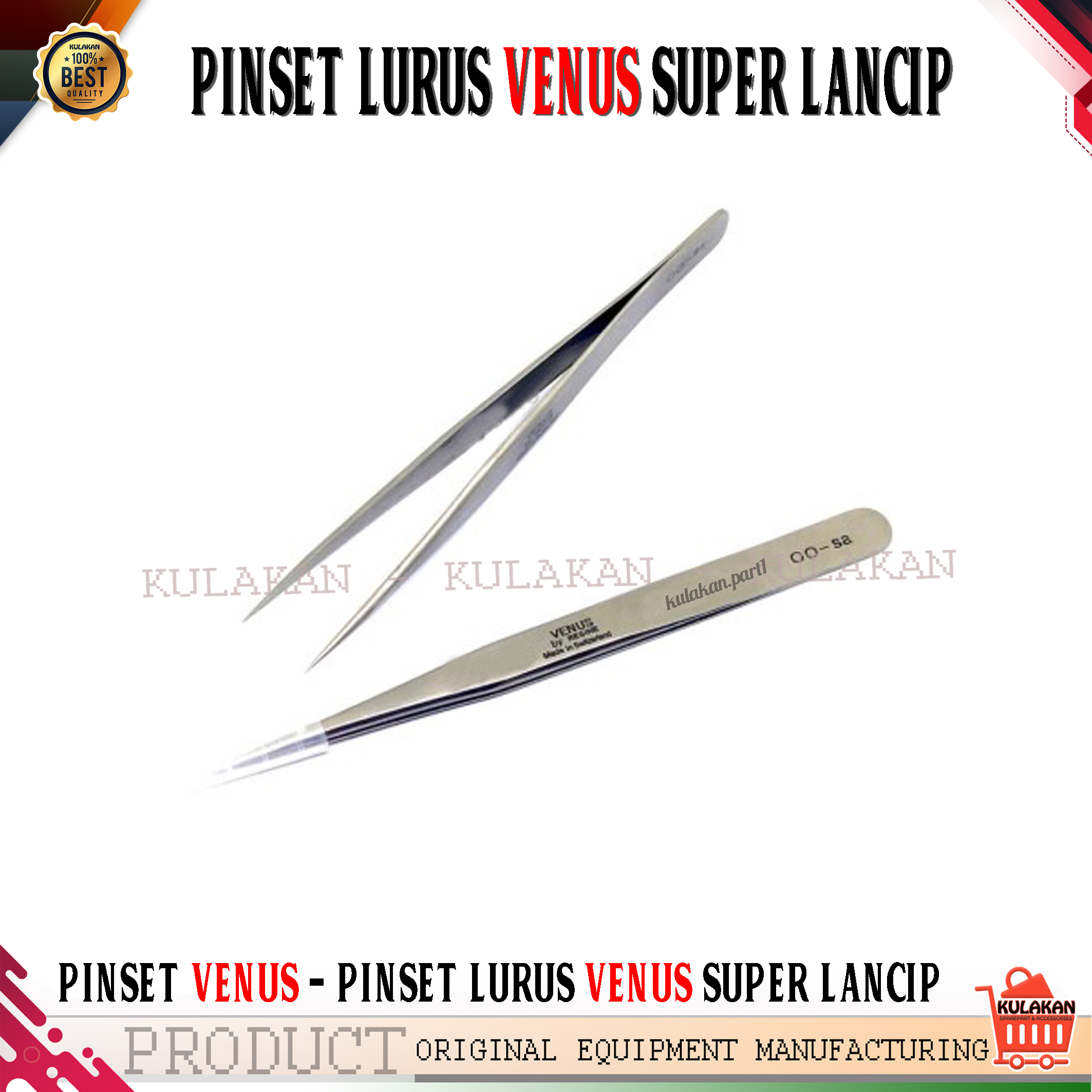 PINSET VENUS - PINSET LURUS VENUS SUPER LANCIP VINSET - VENUS | Lazada ...