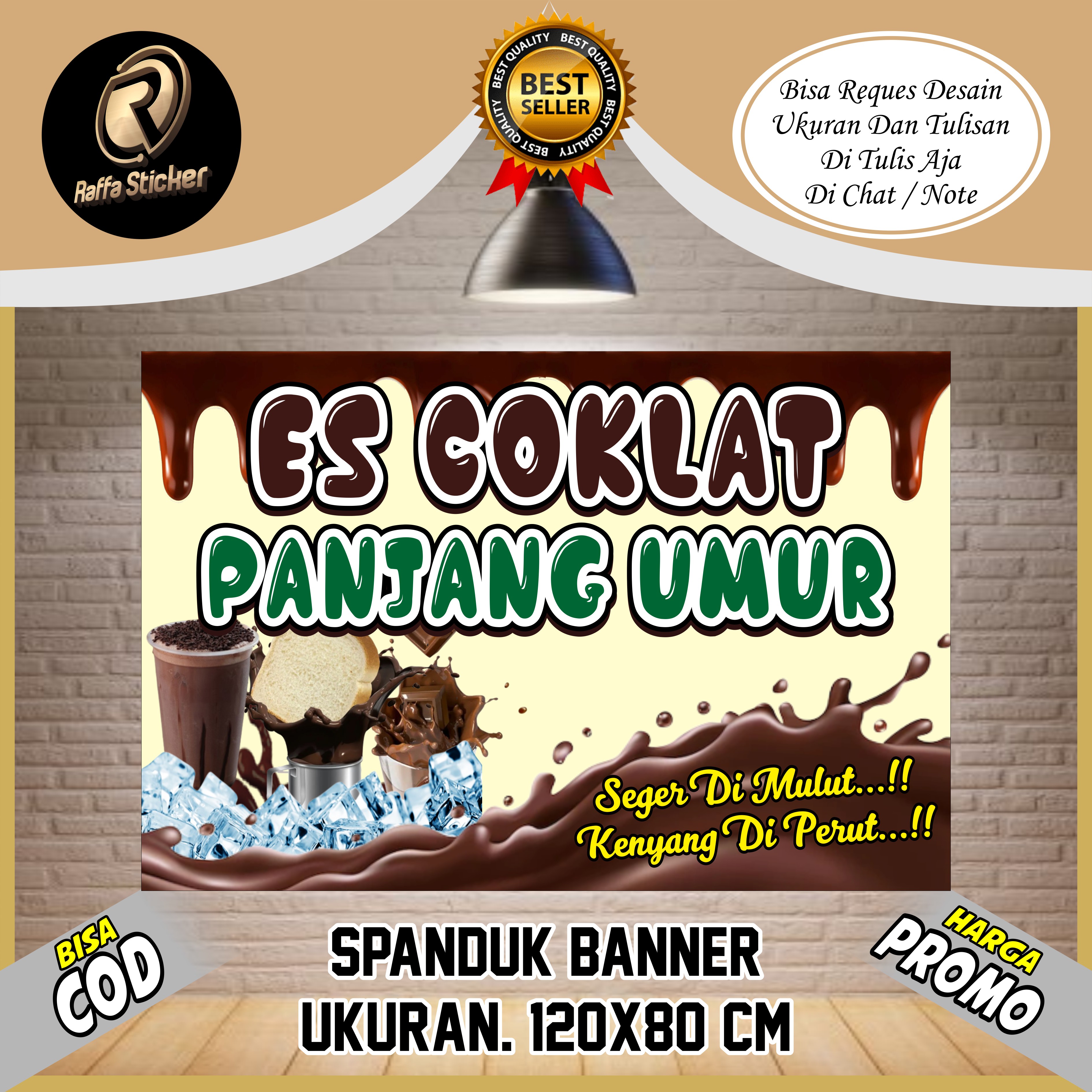 Spanduk Banner Es Coklat Model Terbaru Spanduk Es Coklat Keren Size ...