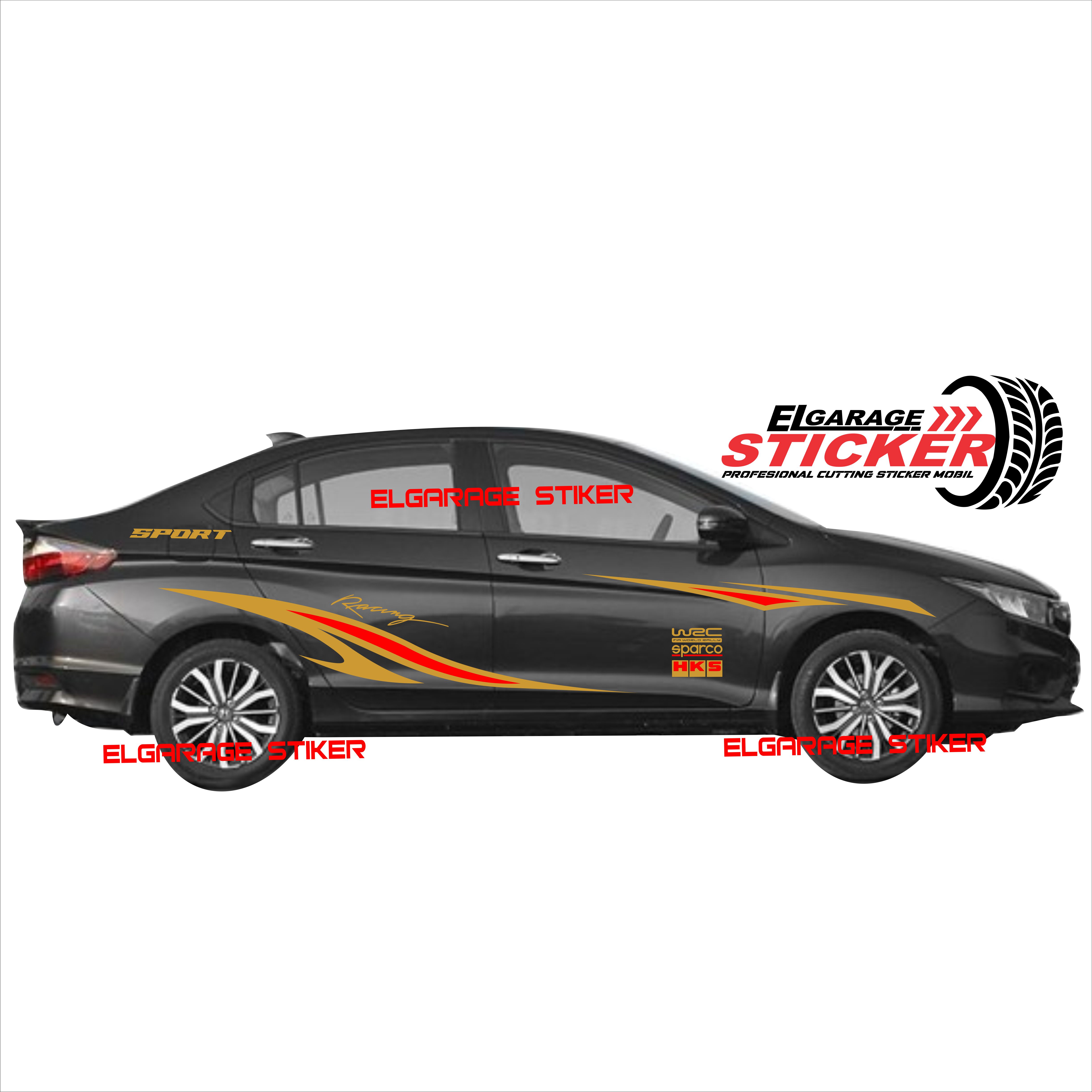 Stiker mobil all mobil sedan cutting stiker striping sedan stiker ...