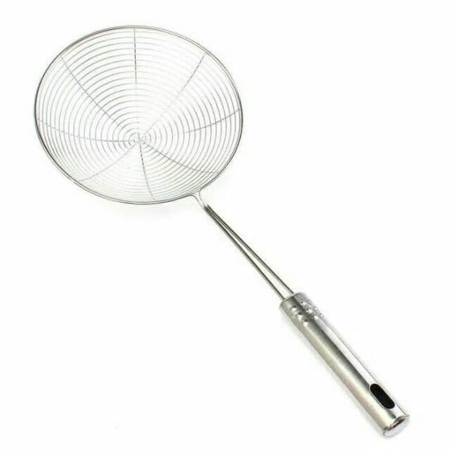 Saringan Makanan Mie Serokan Stainless Serok Makanan Tirisan Gorengan ...
