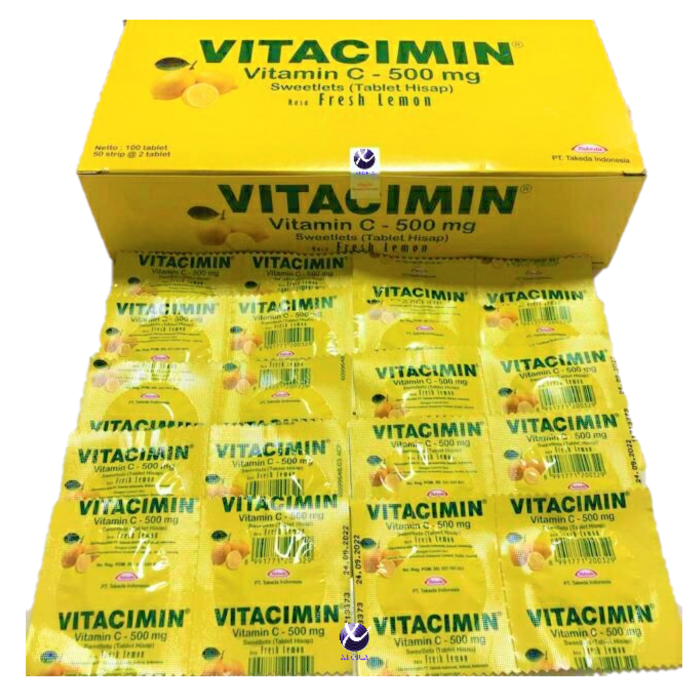 VITACIMIN TAB 100 Tablet Hisap/50 Strip (per bOK) | Lazada Indonesia