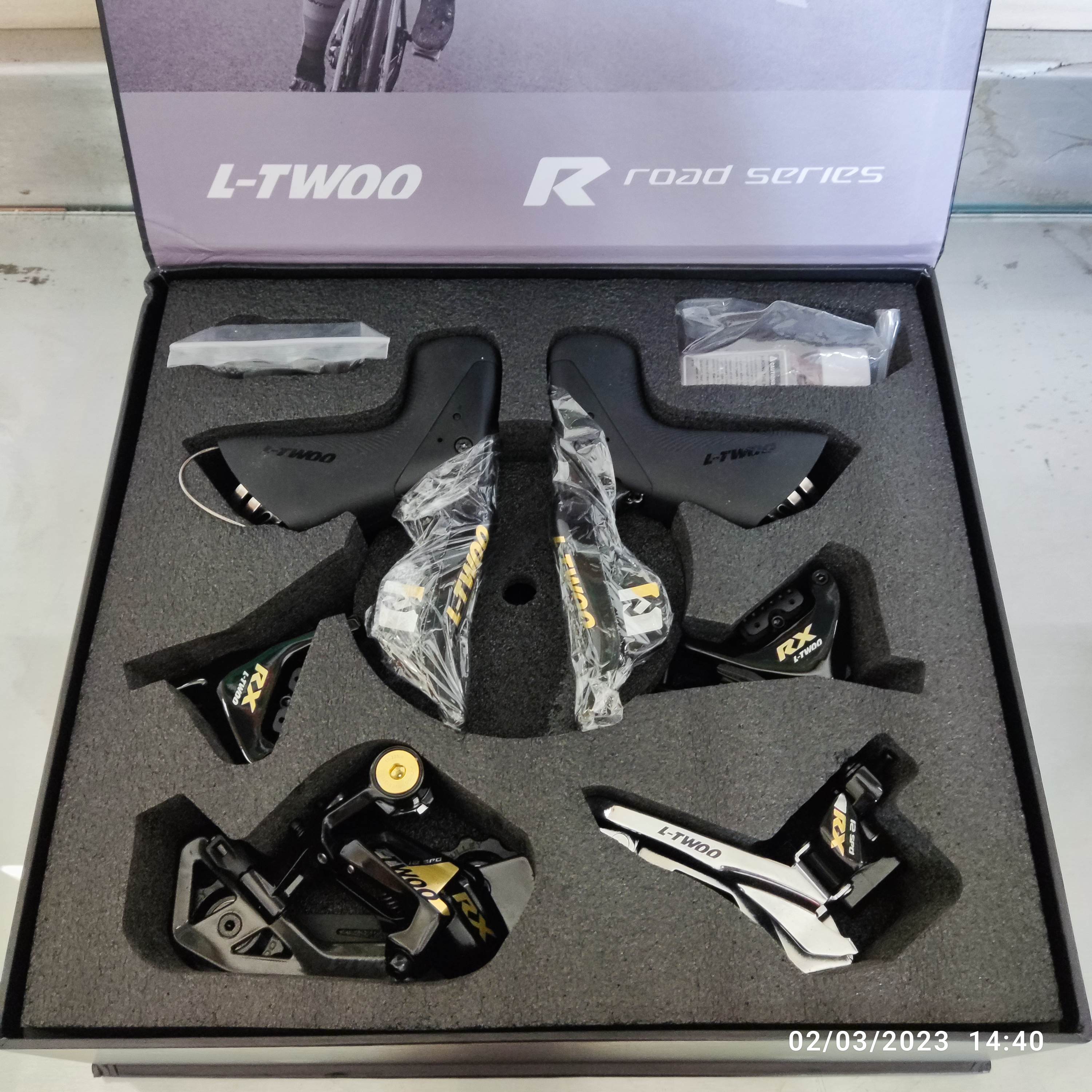 MINI GROUPSET LTWOO RX 12 X 2 SPEED DISC HIDROLIK ROAD BIKE BALAP ...