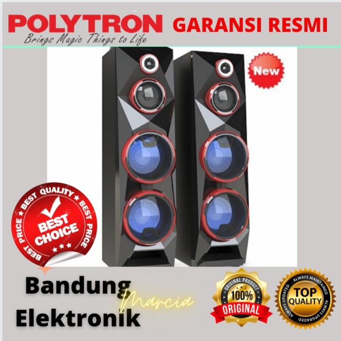 Speaker Aktif Polytron Pas 8c28 Pas8c28 Pas 8c28 Bluetooth Speaker