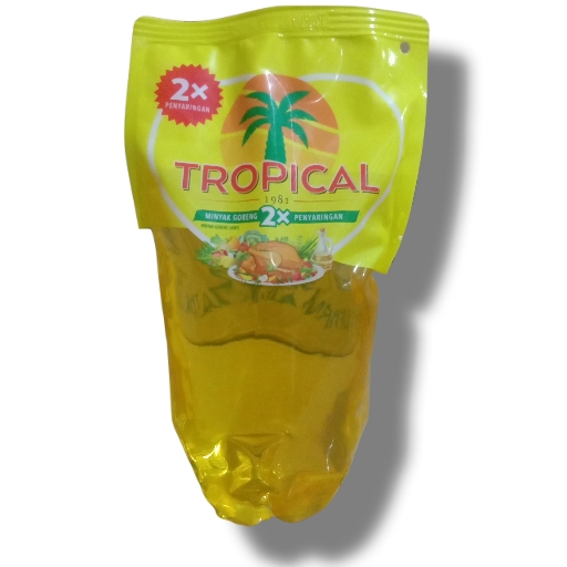 Minyak Goreng Tropical 2x Penyaringan 1/2 liter, 500 ml | Lazada Indonesia
