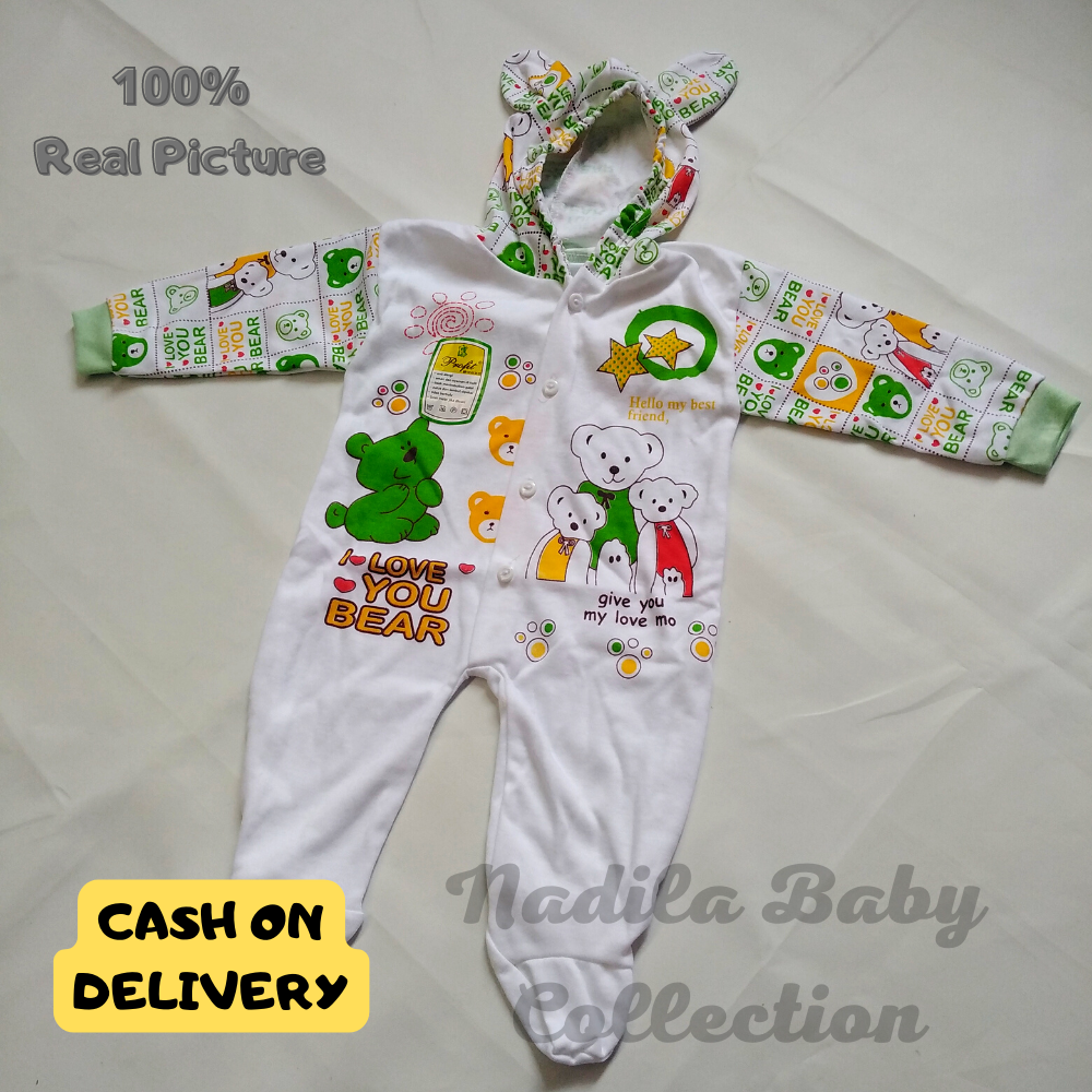 Baju Bayi Baru Lahir JUMSUIT Baju Kodok Bayi Tutup Kaki Nadila Baby ... Baju Bayi Baru Lahir JUMSUIT Baju Kodok Bayi Tutup Kaki Nadila Baby ...