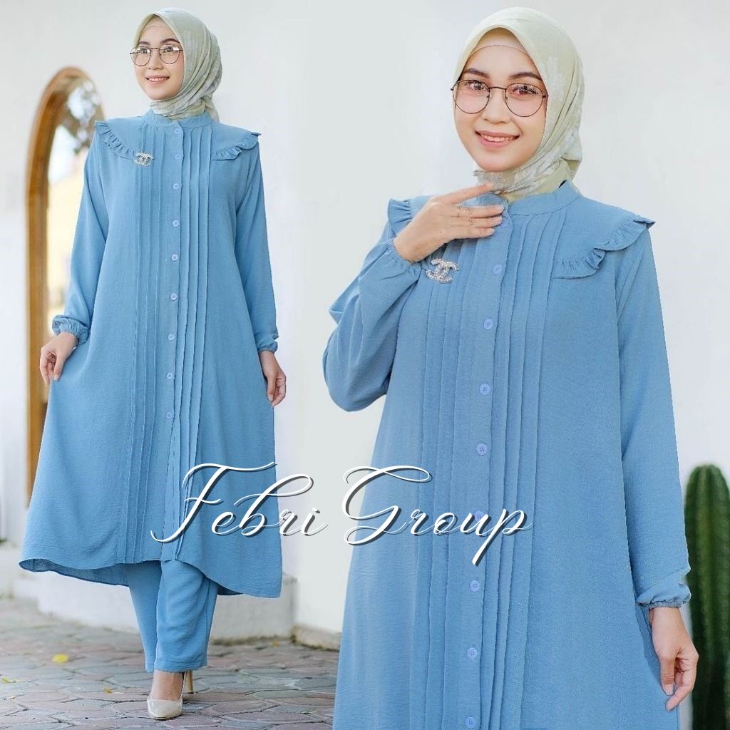SETELAN ZARRA LONG TUNIK TERBARU SAAT INI | setelan wanita dewasa ...