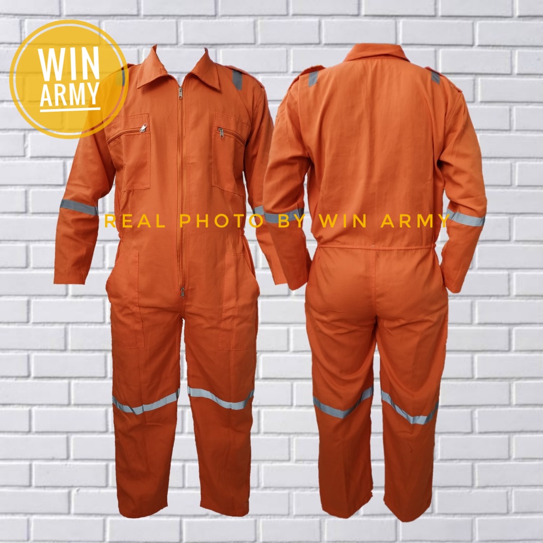 Wearpack Coverall Safety / katelpak / Seragam Kerja Proyek fosfor ...