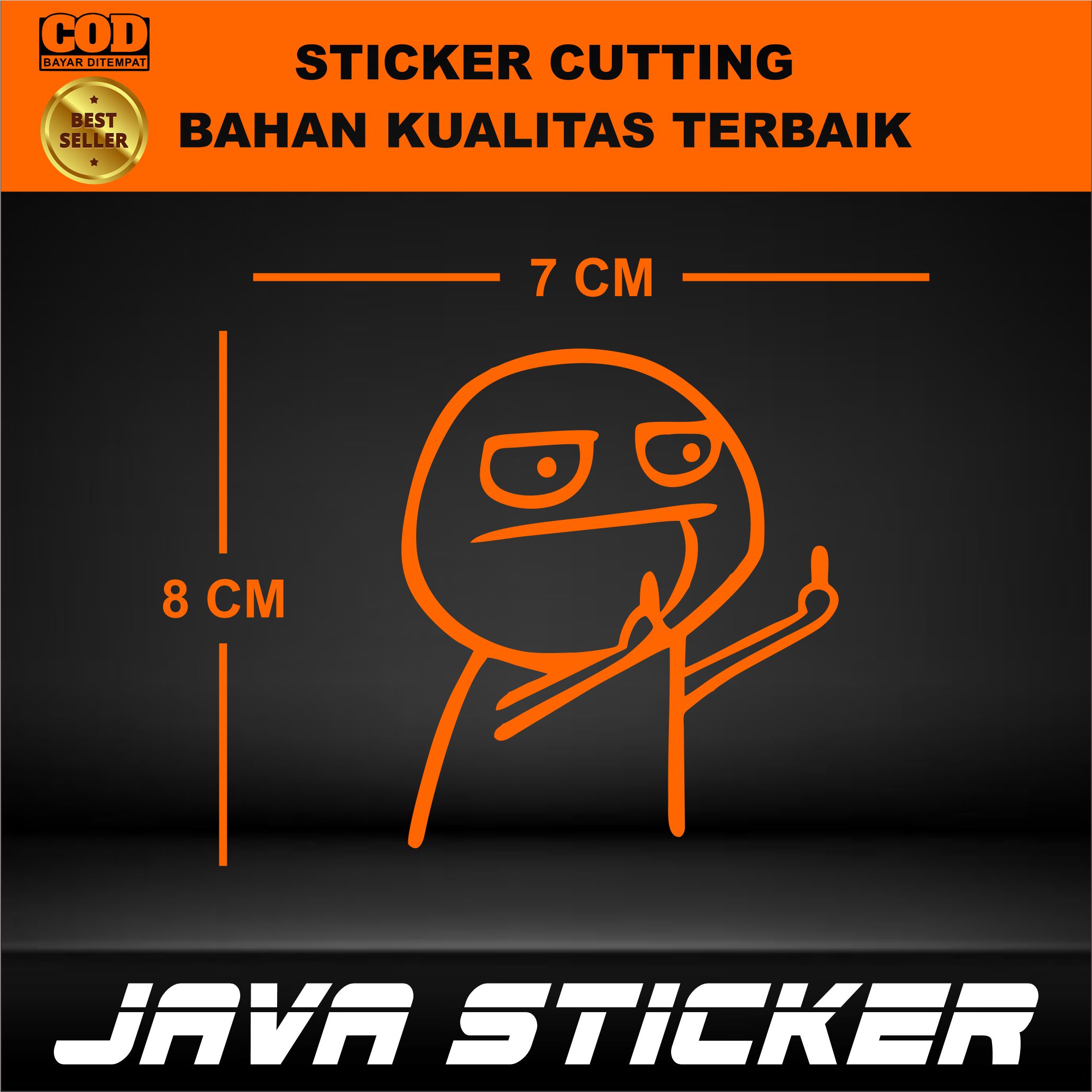 COD Stiker cutting Sticker Kartun Fucek | Lazada Indonesia