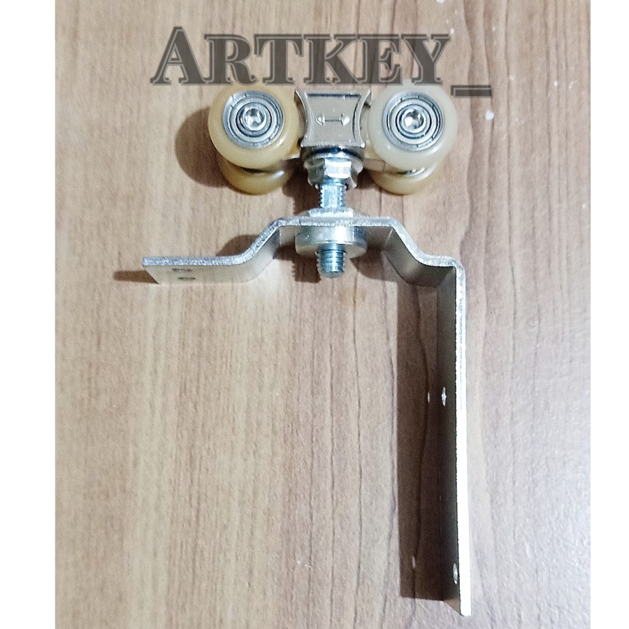 Roda rel track sliding pintu lipat/Hanger folding door alumunium ...