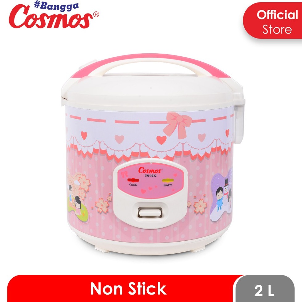 Cosmos Rice Cooker / Magic Com 2 Liter 3 in 1 - CRJ3232 - FREE ONGKIR ...