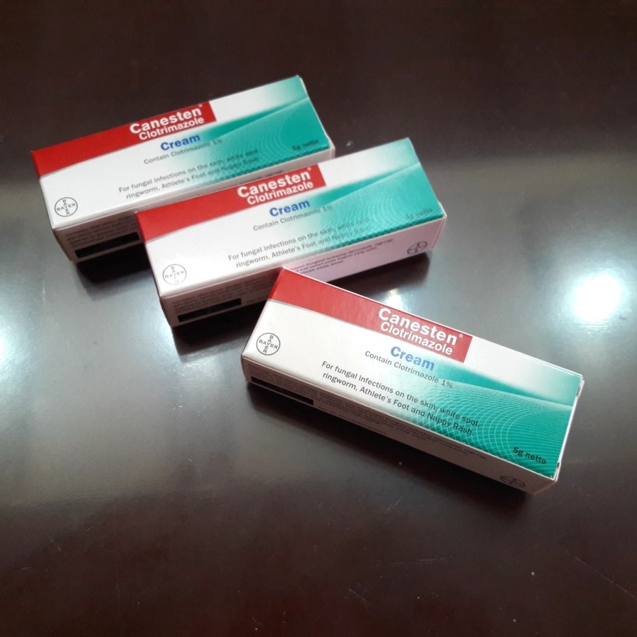 Salep kulit salep jamur kulit CANESTEN 5 GRAM | Lazada Indonesia