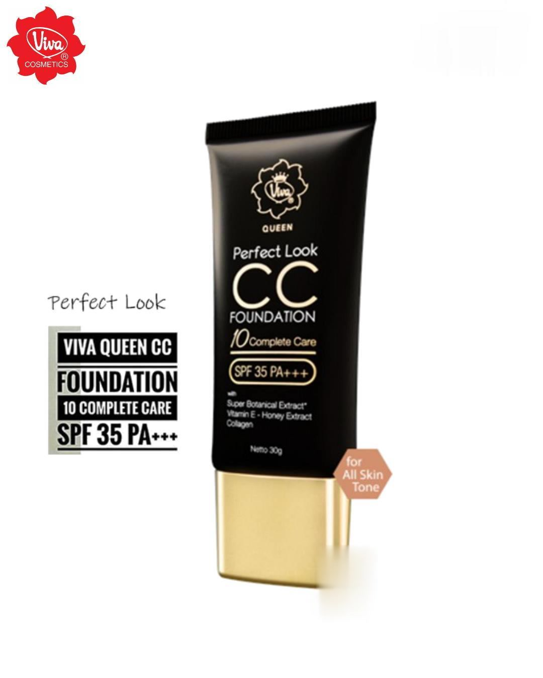 VIVA Queen Perfect Look CC Foundation - SPF 35 | Lazada Indonesia