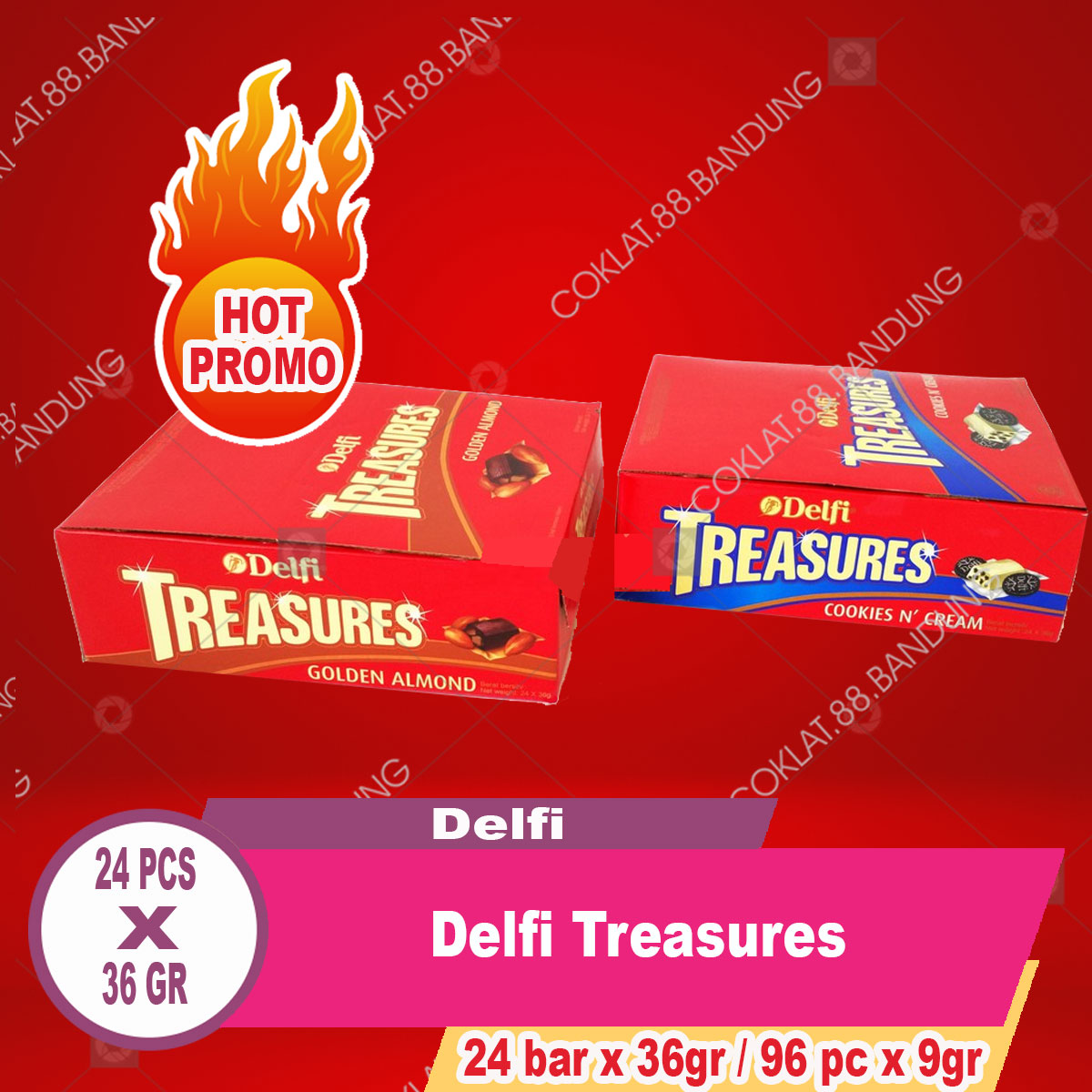 Coklat Delfi Treasures 1 Box Golden Almond, Coklat Delfi Treasure Putih ... Coklat Delfi Treasures 1 Box Golden Almond, Coklat Delfi Treasure Putih ...