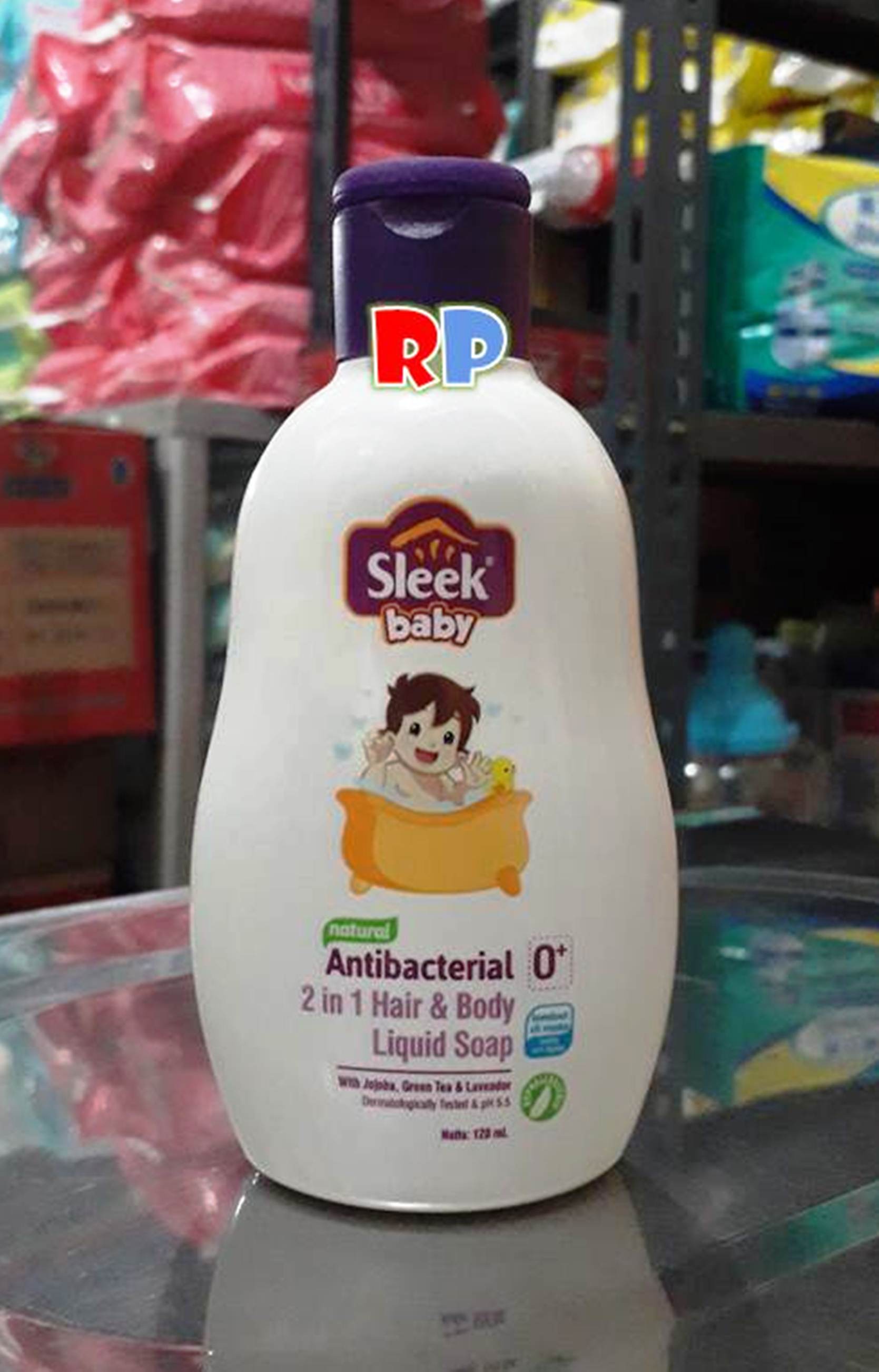 SABUN CAIR BAYI BARU LAHIR SLEEK BABY ANTIBACTERIAL 2 IN 1 HAIR & BODY ...