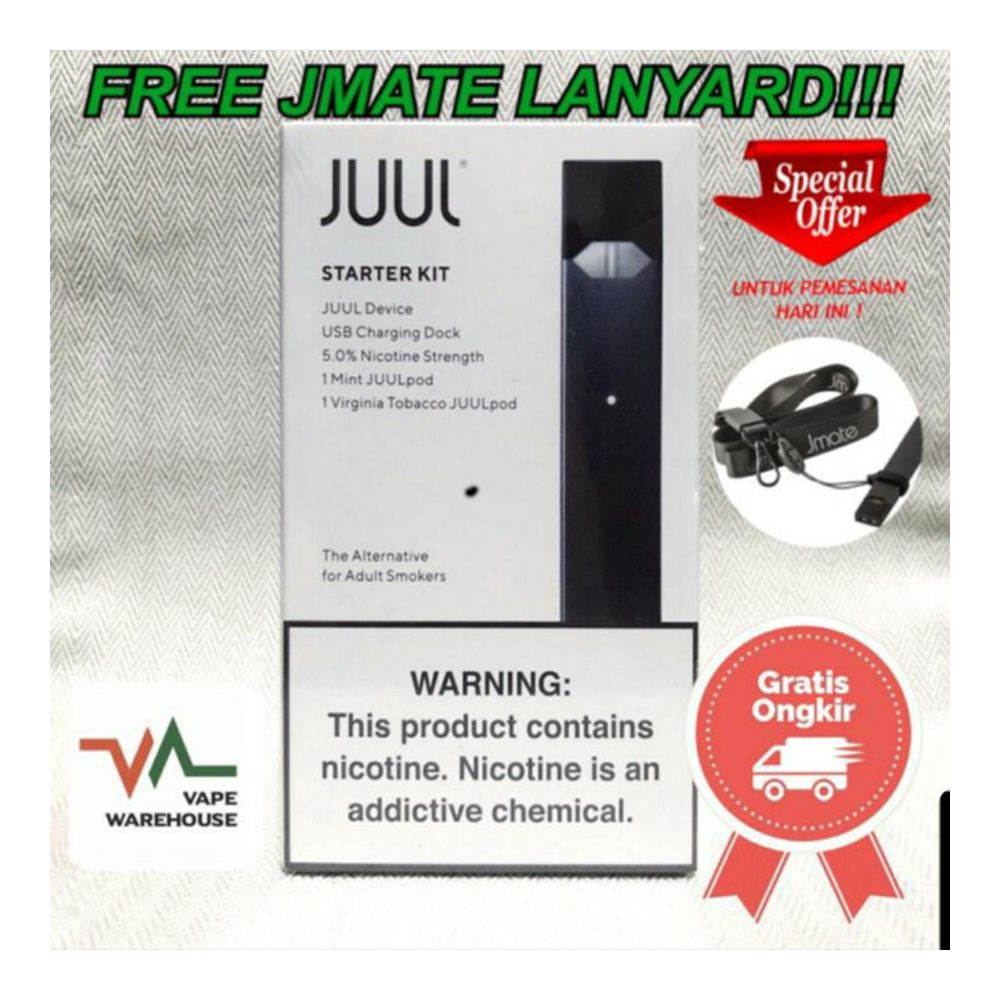 JuuL Starter Kit Authentic ( Termasuk Pods) | Lazada Indonesia