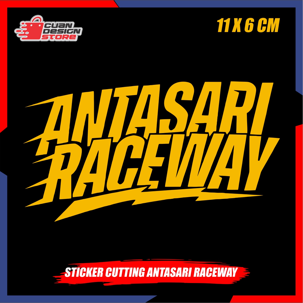 Stiker SP Logo / Sticker Racing ANTASARI RACINGWAY Logo / Stiker Visor ...