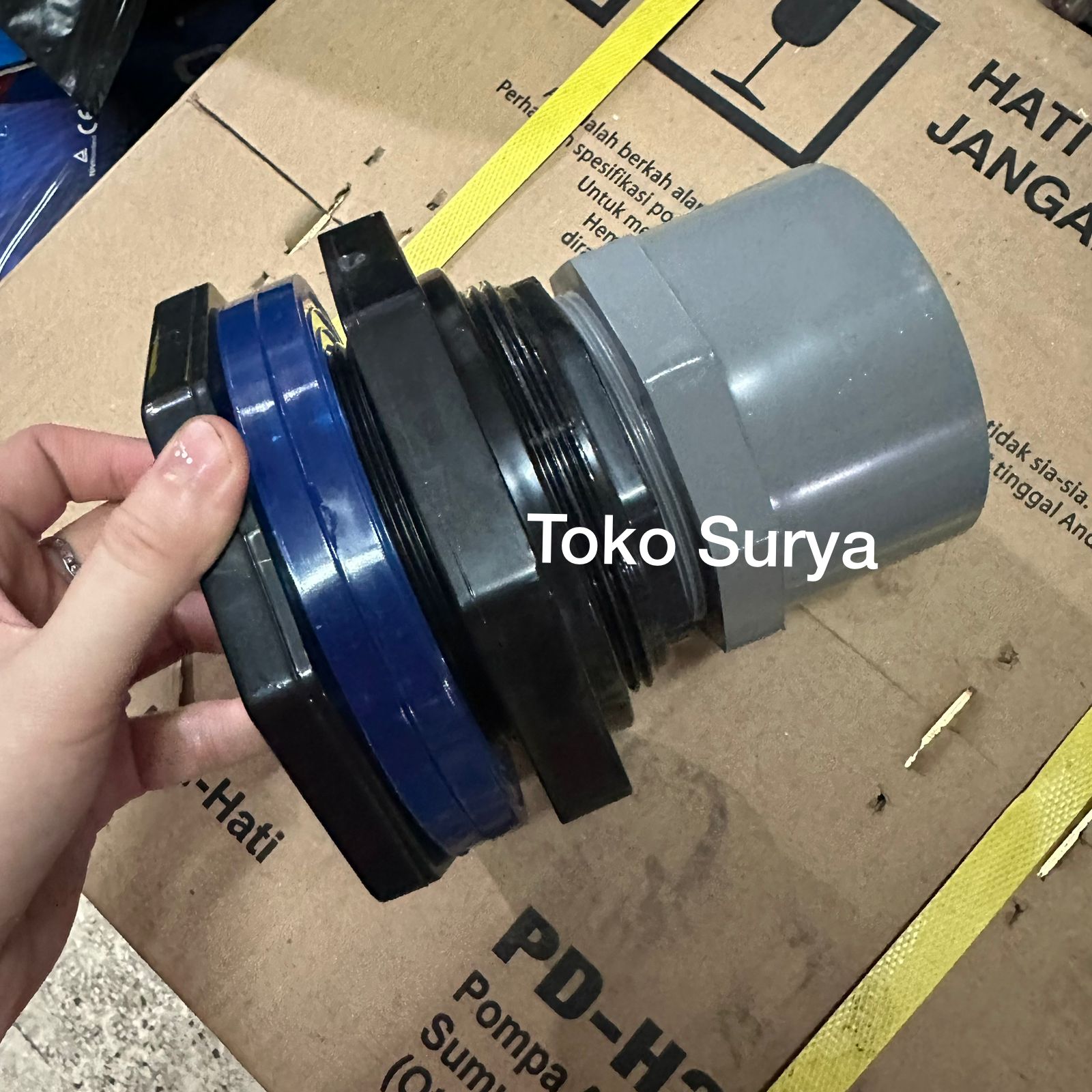 Mur Toren 3" Mur tandon 3” / toren 3” Adaptor tandon / tangki air 3" V ...