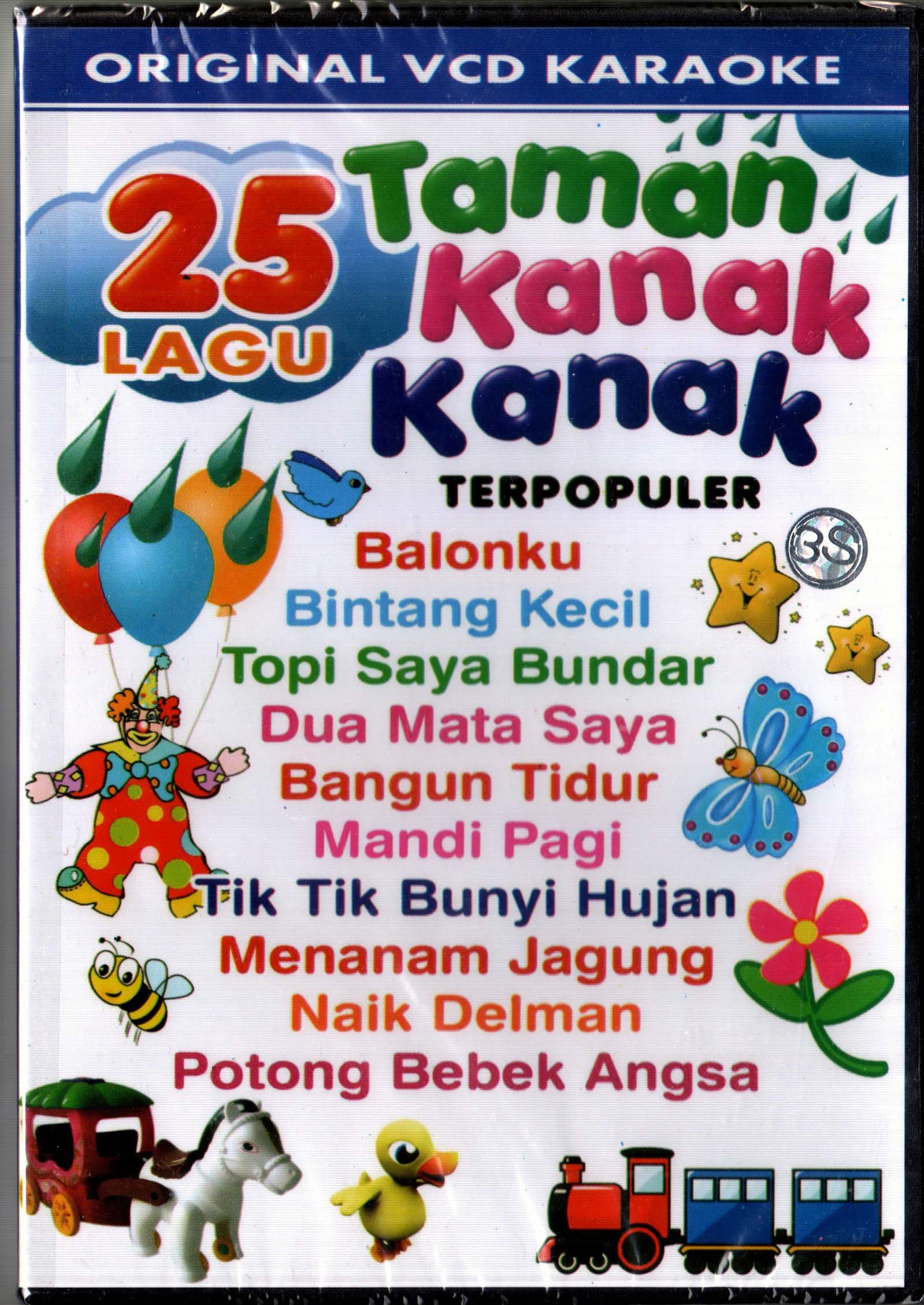 VCD KARAOKE TAMAN KANAK-KANAK 25 TERPOPULER | Lazada Indonesia