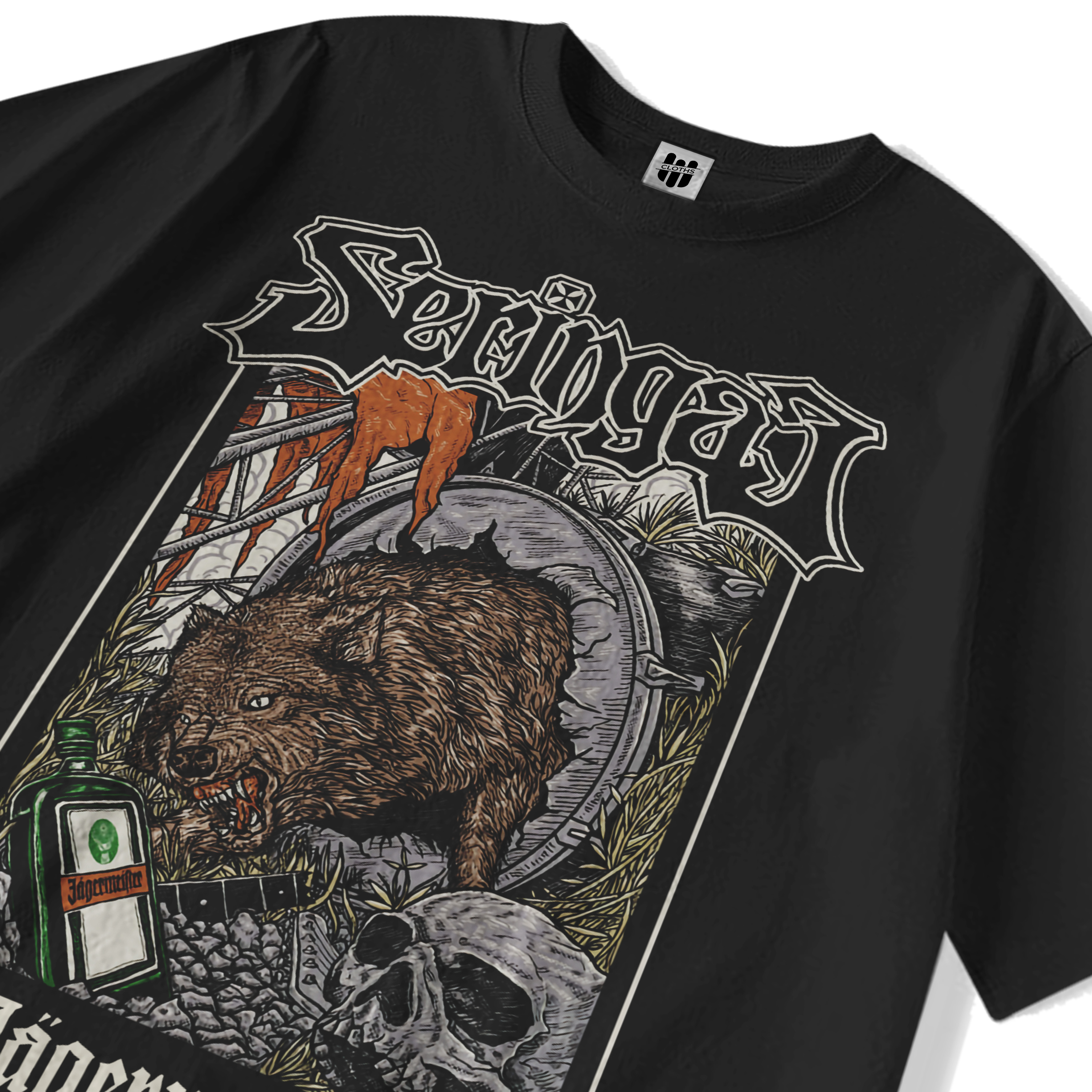 Kaos Merchandise SERINGAI Band V.7 Bootleg Premium | Lazada Indonesia