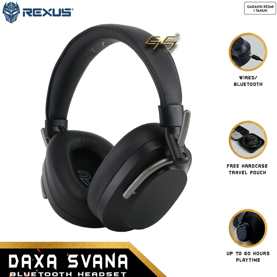 Rexus Daxa Svara QW1 QW-1 Wireless Gaming Headset Gaming Bluetooth ...
