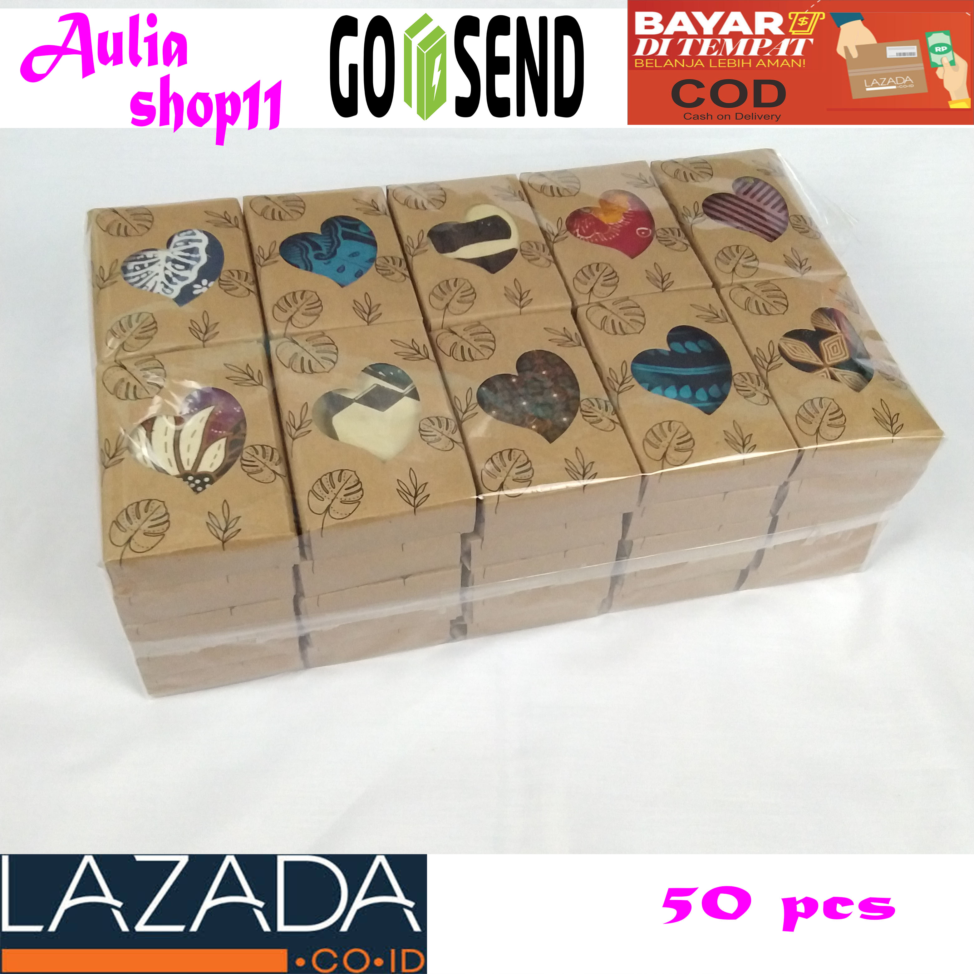 souvenir pernikahan dompet batik kotak kemasan box isi 50 pcs | Lazada ...