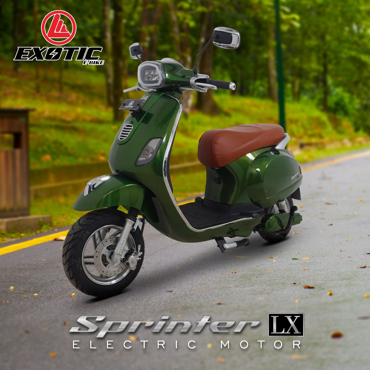 VESPA MOTOR LISTRIK SPRINTER LX PACIFIC EXOTIC | Lazada Indonesia