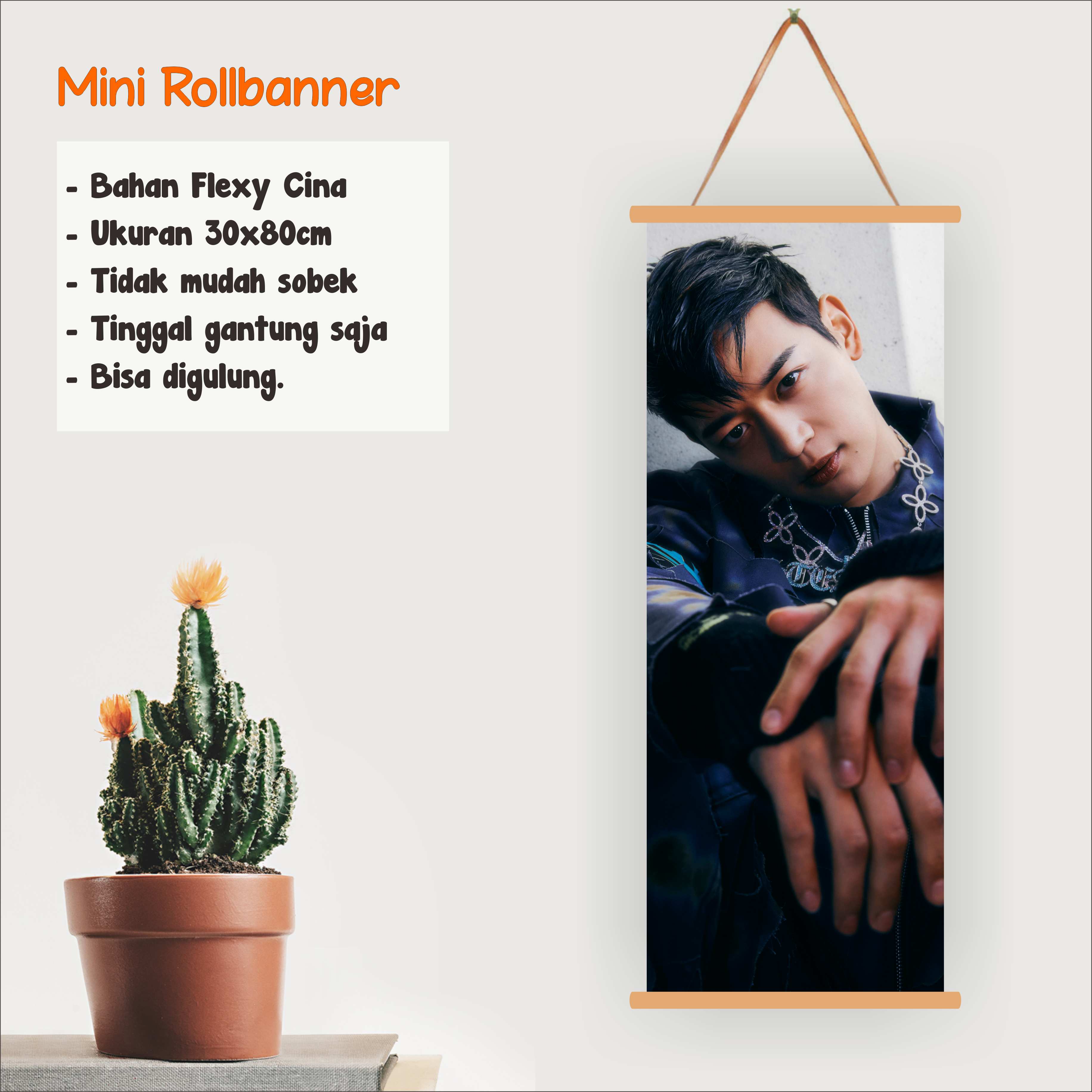 MINI ROLL BANNER SHINEE MINHO | Lazada Indonesia
