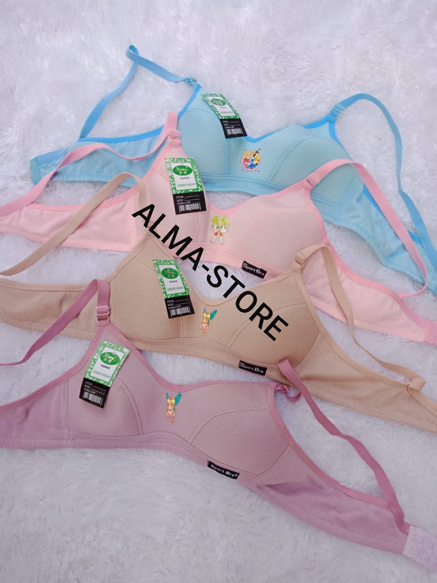 BH SPORT BRA ABG / BRA REMAJA / BH Tanpa busa | Lazada Indonesia