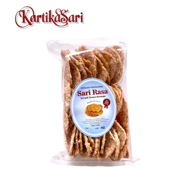 Kartika Sari Keripik Tempe Mentega - Sari Rasa | Lazada Indonesia