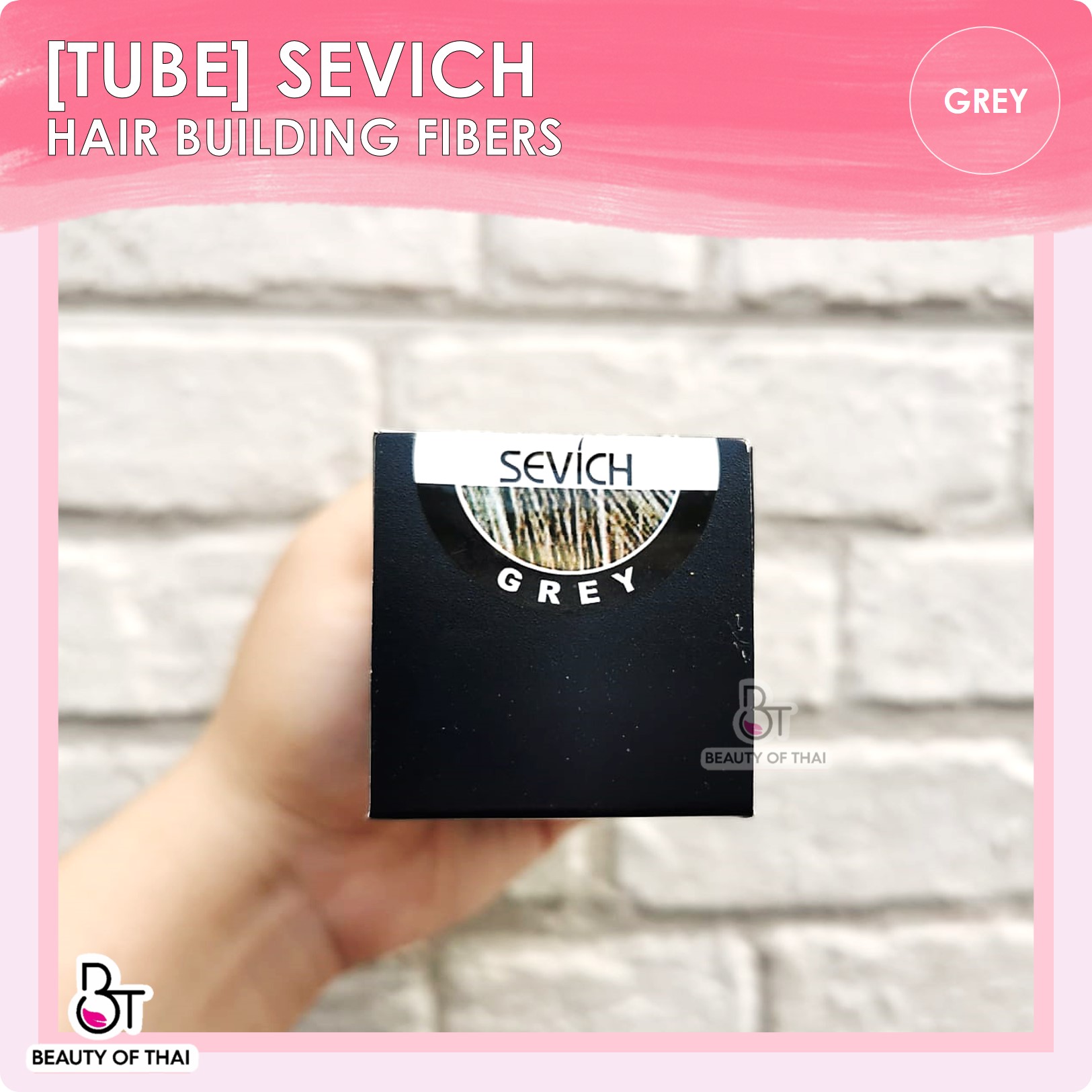 [ TUBE ] SEVICH HAIR BUILDING FIBERS | PENEBAL RAMBUT 25gr | Lazada ...