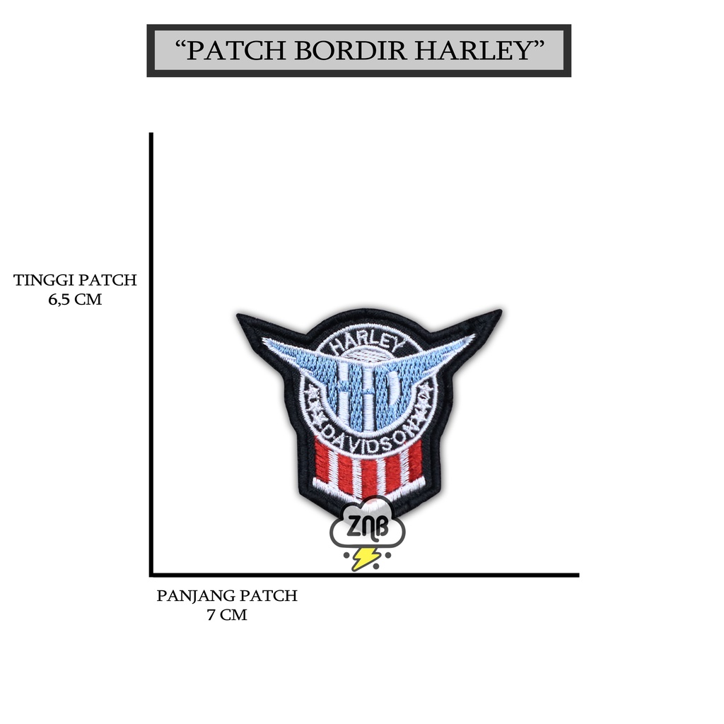 Patch Motor Patch Emblem Motor Cocok Di Tempel Di Rompi Jaket Riding ...