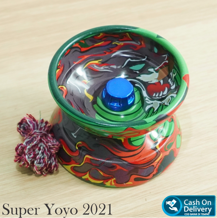 Mainan Anak Tradisional YoYo Mainan Super Yoyo Besi 2021 Karakter ...
