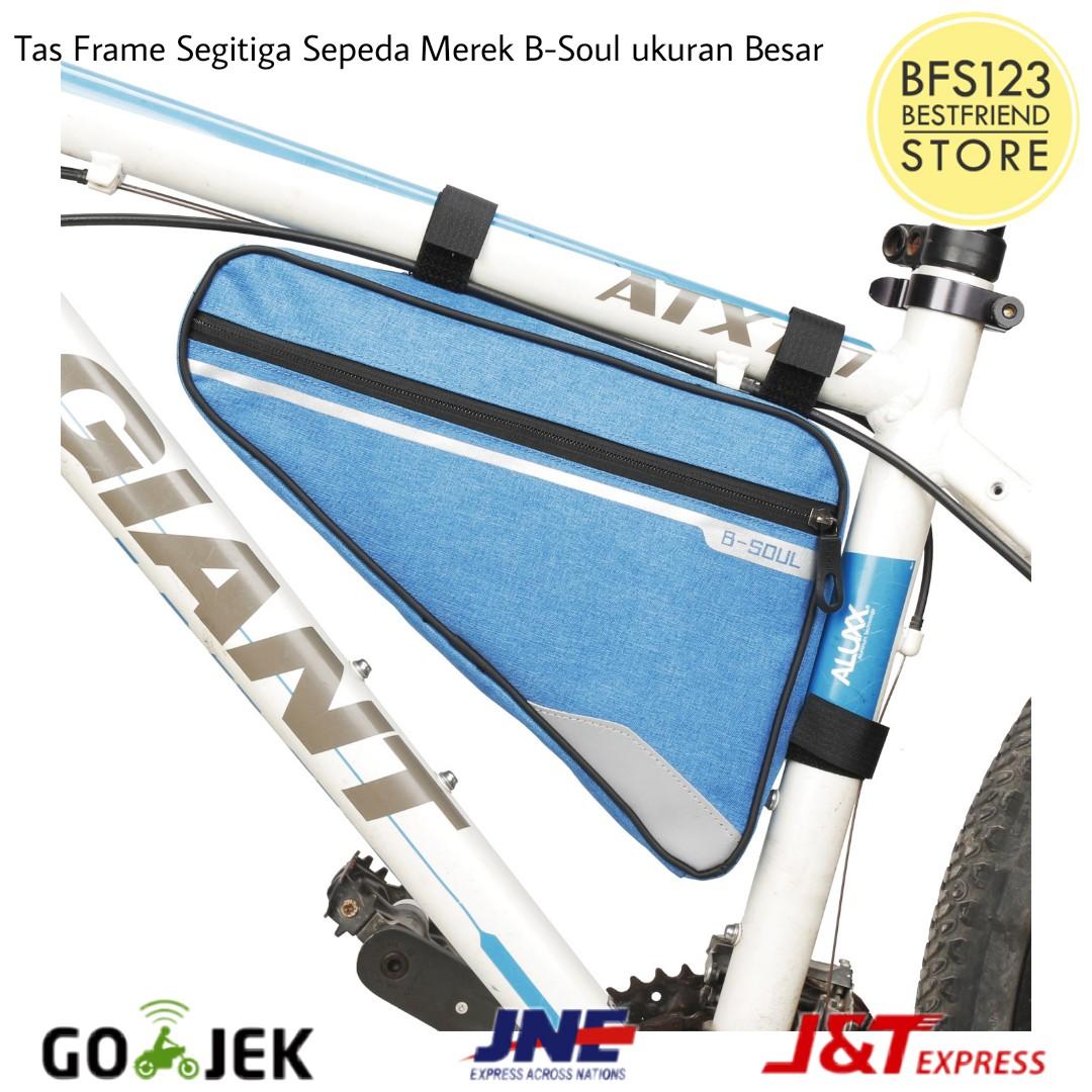 Tas Frame Segitiga Sepeda Merek B-Soul Ukuran Besar | Lazada Indonesia