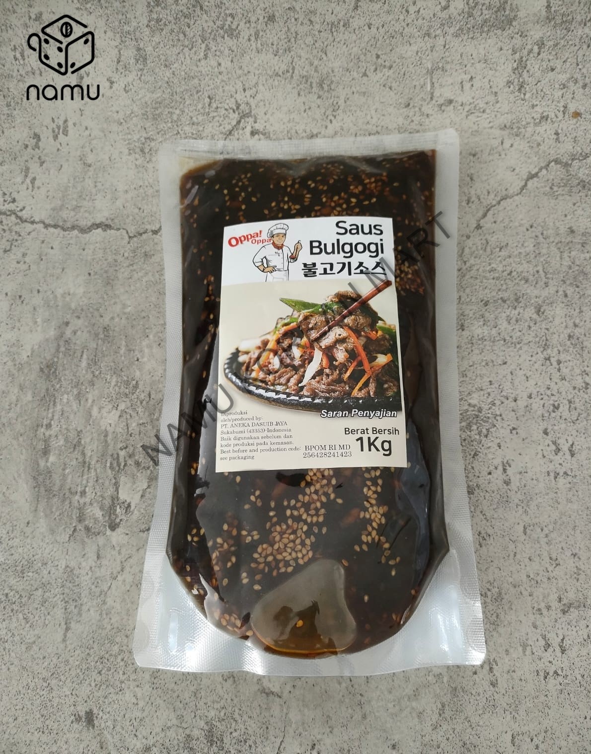 Oppa Saus Bulgogi 1kg / Bulgogi Sauce / Saus Bulgogi Korea / Korean ...