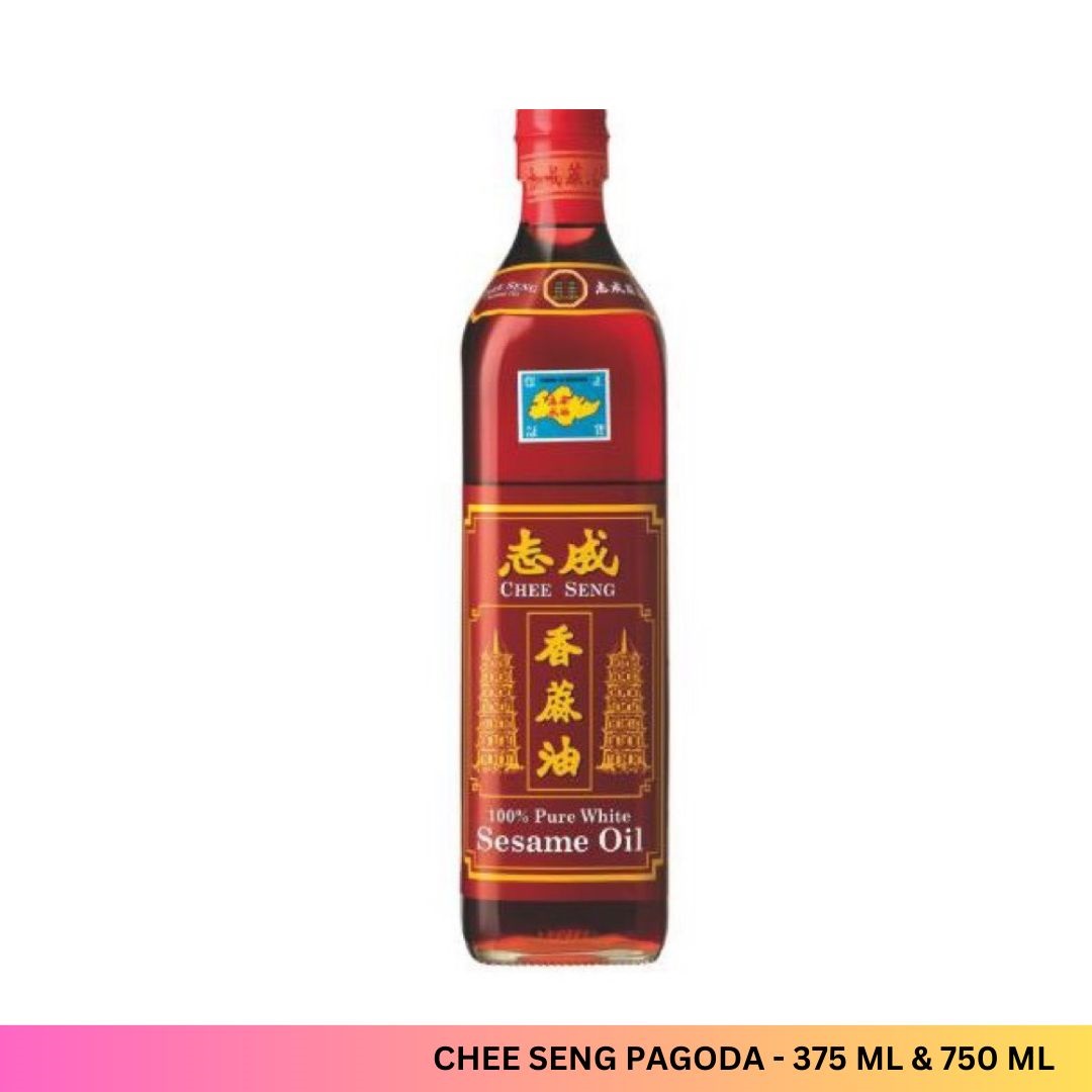 MINYAK WIJEN CHEE SENG PAGODA 100% PURE WHITE SESAME OIL | Lazada Indonesia