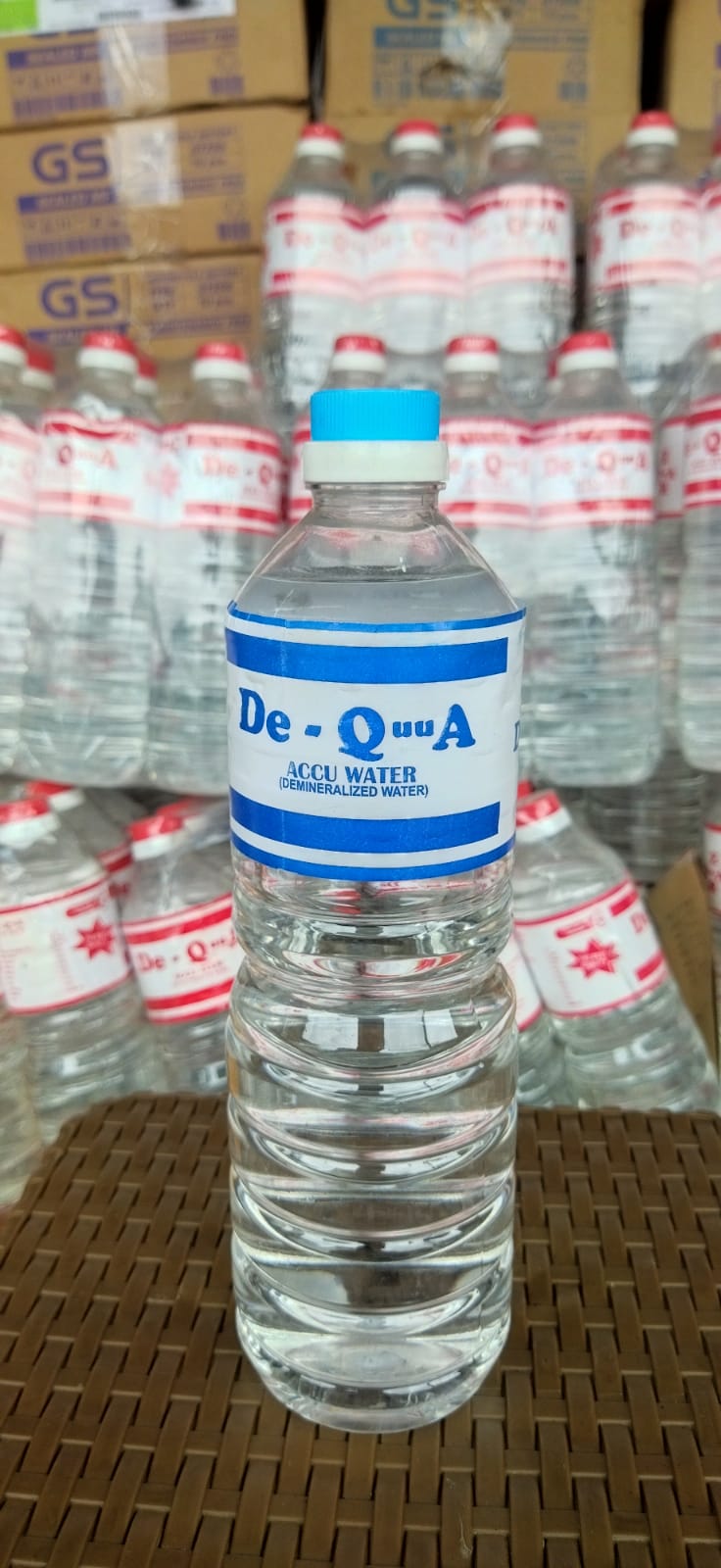 air buat tambah air aki accu lebel biru isi 1 liter | Lazada Indonesia