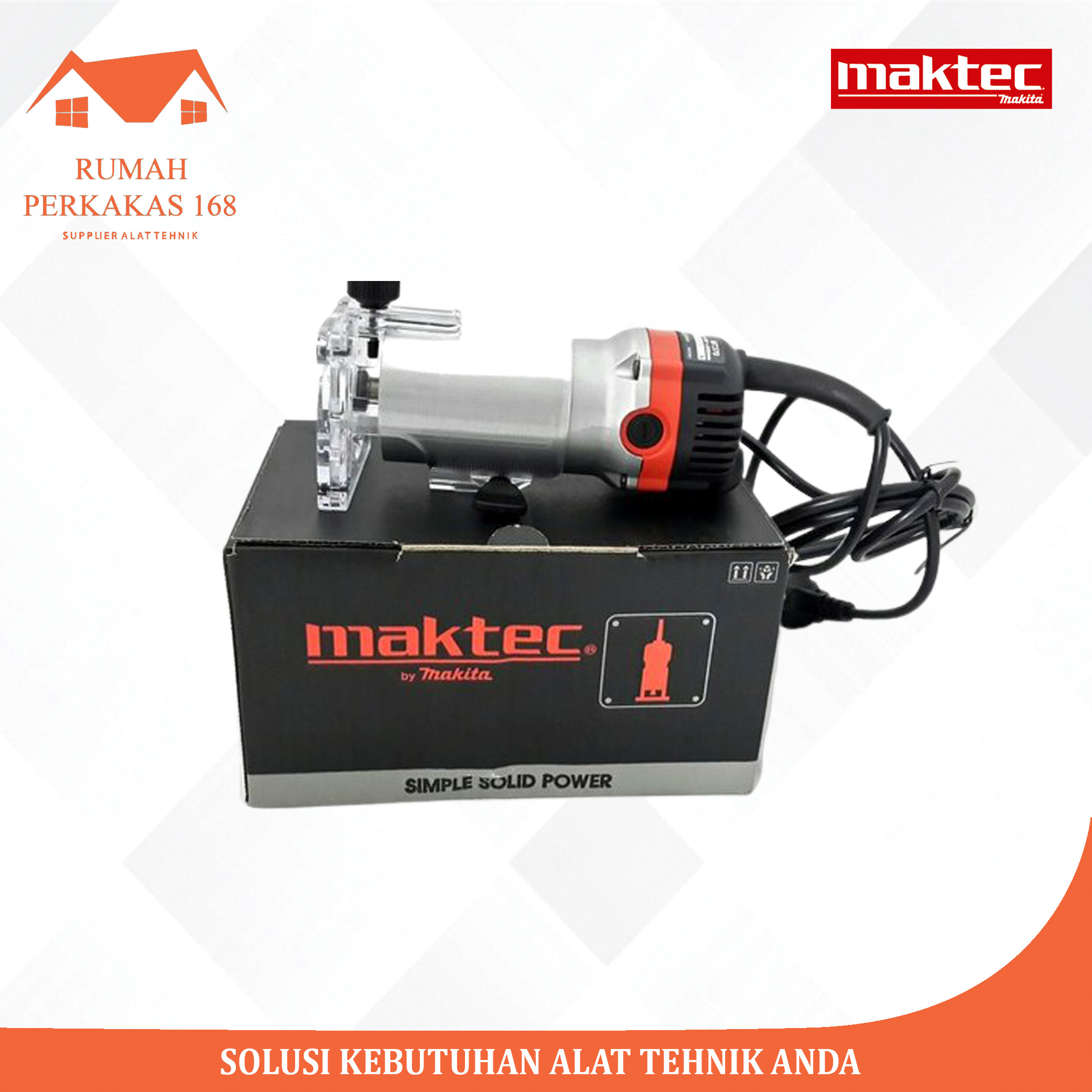 Mesin Profil Router Trimmer Kayu 6mm Maktec MT 370 MT370 | Lazada Indonesia