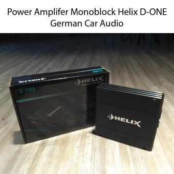 Helix D One 1-Channel Class D Power Amplifier with 1 Ohm Stability ...