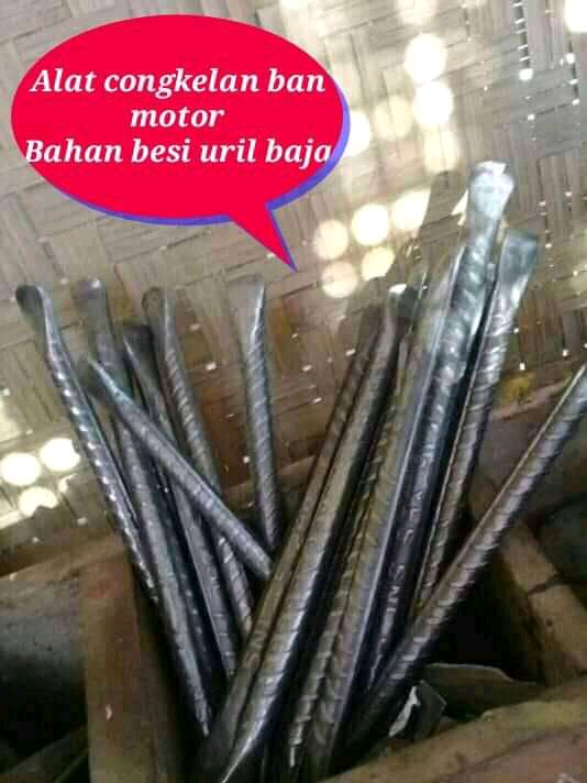 Besi pembuka ban alat cungkil ban motor/congkelan ban motor | Lazada ...