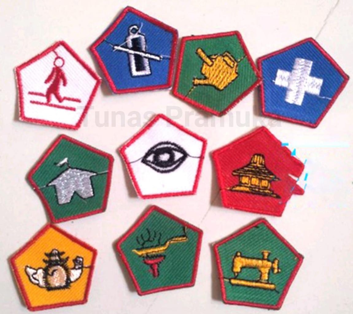 Tanda Kecakapan khusus (TKK) pramuka penggalang paket 10 biji wajib ...